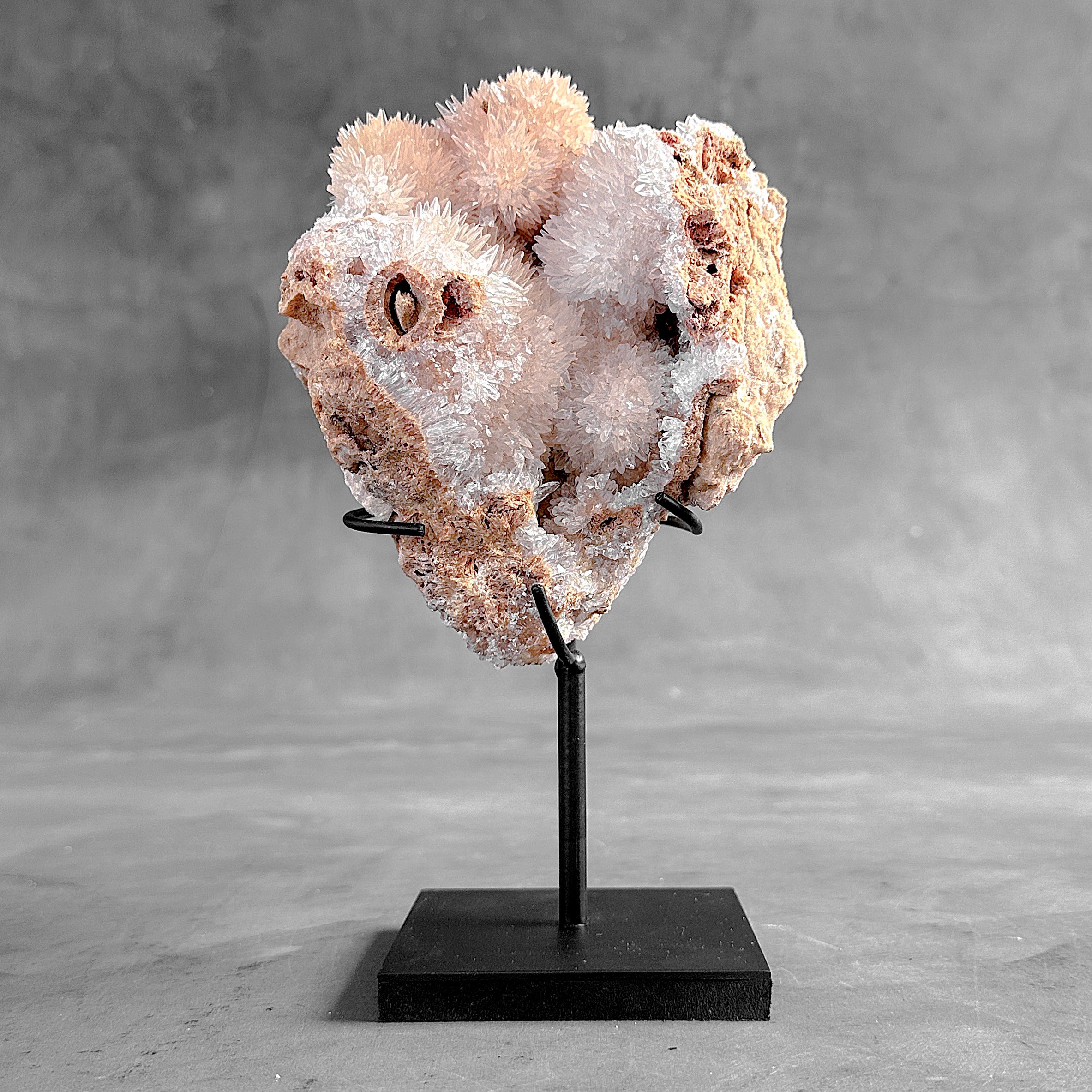 Beautiful Blush Pink Crystal cluster CC/544 – Archive Fifty-Five